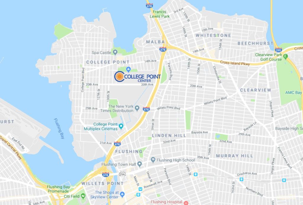 Getting There | College Point Center